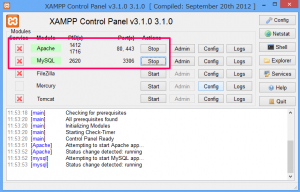 XAMPPのphpMyAdminでMySQLデータベースの作成 - XAMPPの使い方