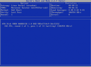 DBAN の使い方 - ハードディスクのデータを完全消去 - PC設定のカルマ
