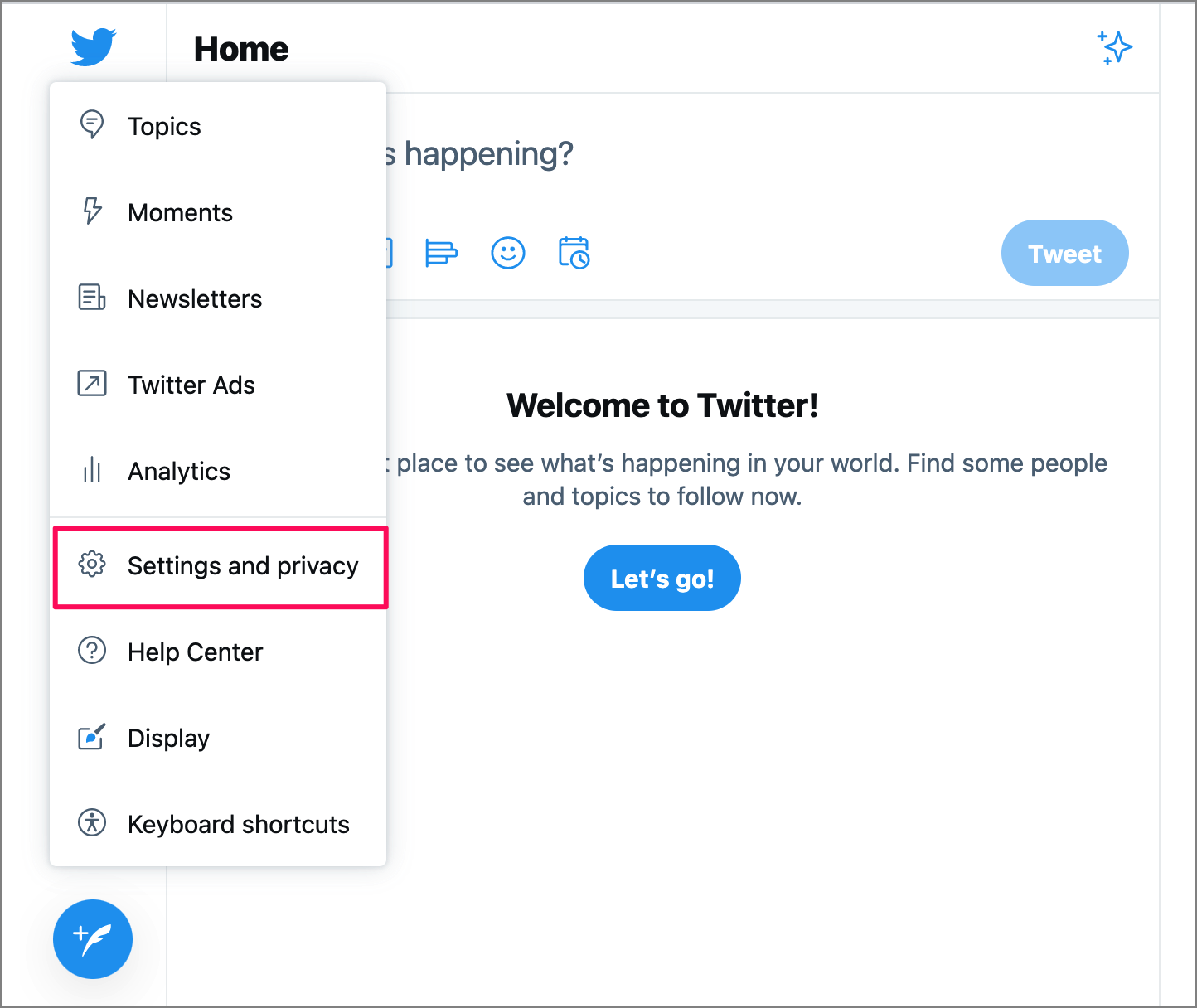 Twitter - 表示言語の設定（英語から日本語に戻す） - PC設定のカルマ